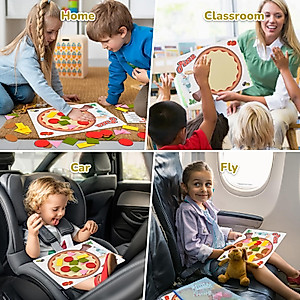 CHEFAN Pizza Counting Toddler Toys, Toddler Number Learning Toys, Preschool Math Games, Manipulatives for Preschool