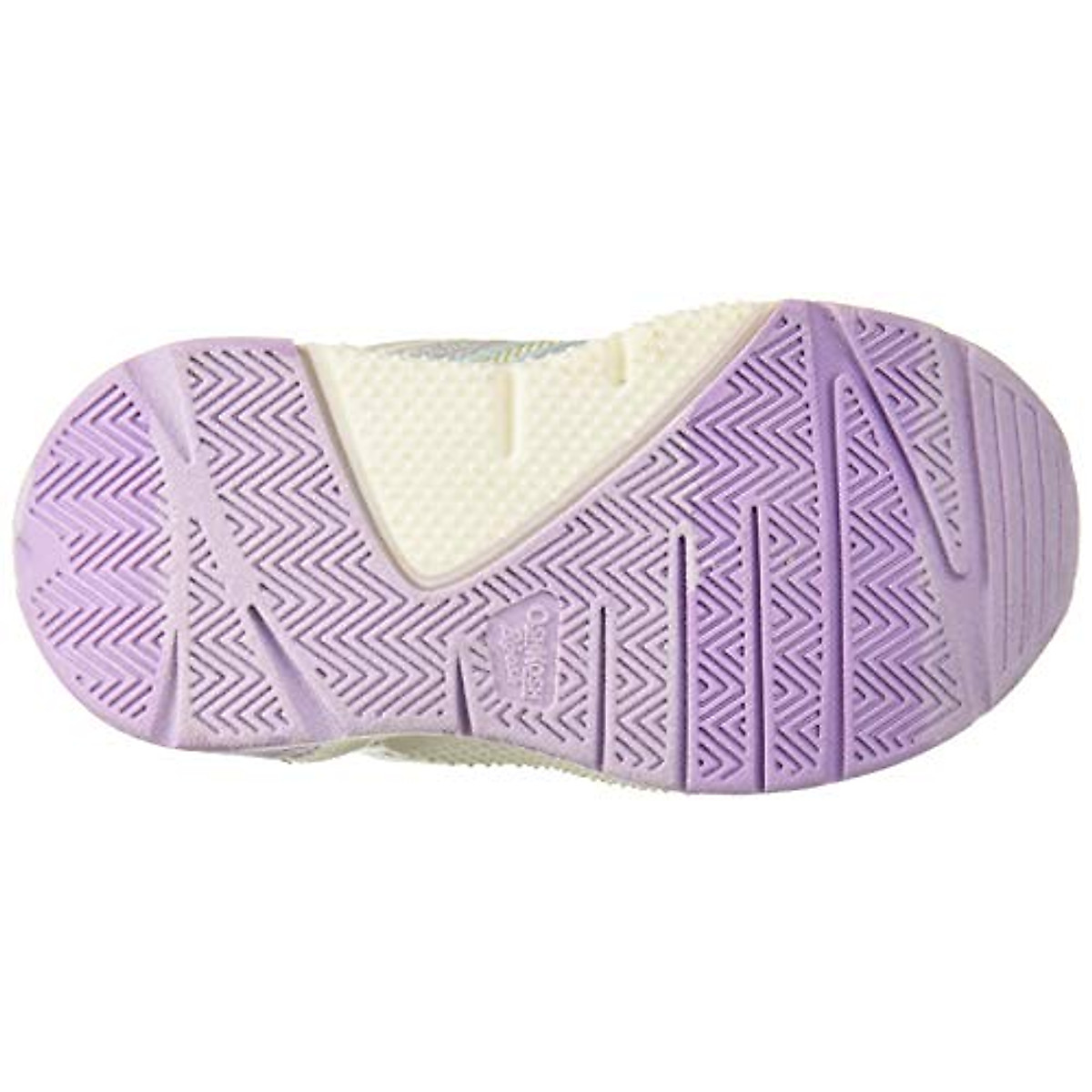 OshKosh B'Gosh Baby-Girl's SYMPSON Sneaker, Light Grey, 8