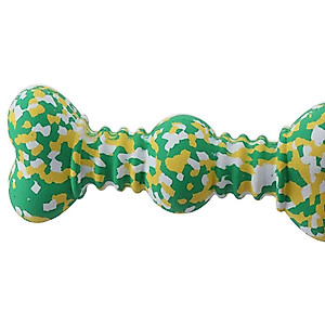 GetCoupon Dog Chew Toys for Aggressive Chewers, Natural Rubber Bone Shaped Teeth Cleaning Toy, for Large Medium Small Dogs