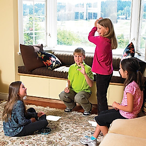 Outset Media Outset Kids Charades - Children's Game - Family Game - Features 300 Charades - Develops Critical Thinking, Builds Imagination, and Supports Creativity - for 3 or More Players - Ages 7+