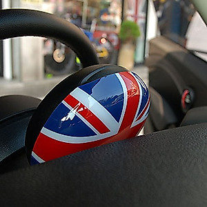 Dash Tachometer Speedometer Cover Cap Trim for Mini Cooper S ONE JCW R60 Countryman R61 Paceman (Union Jack Red)