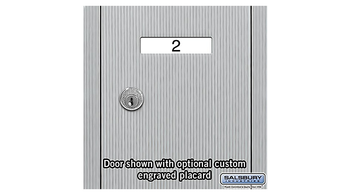 Salsbury 3-Door Recessed Vertical Mailbox | USPS Approved