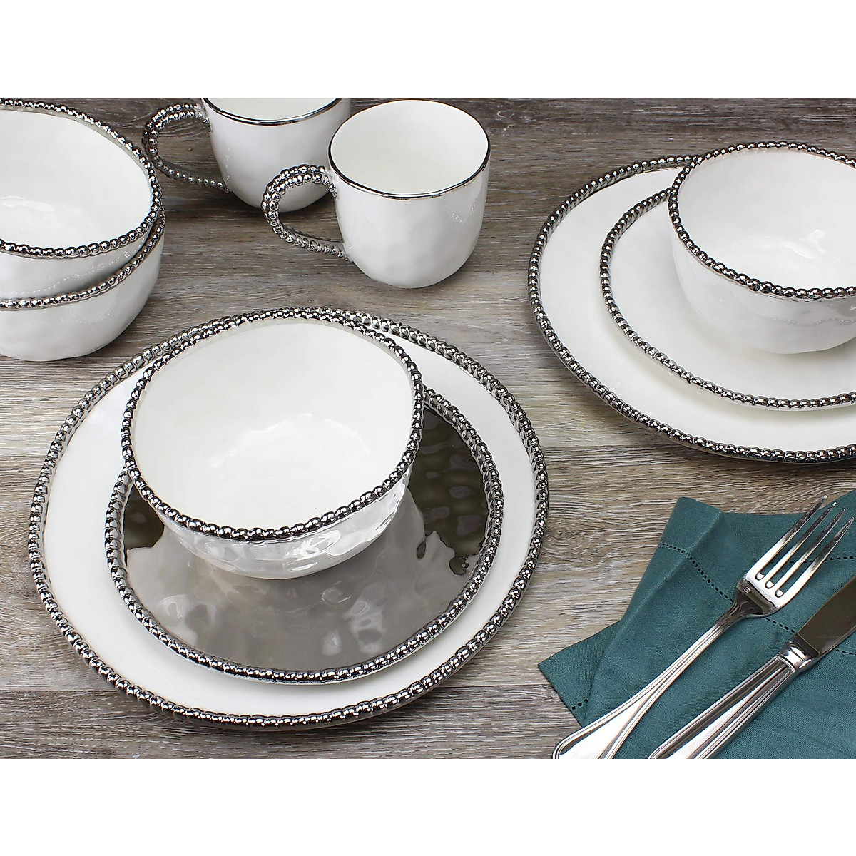 Pampa Bay Set the Table Round Cereal/Soup Bowl