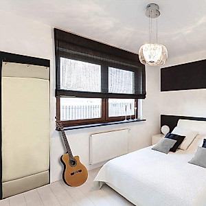 Audimute isolé Sound Barrier and Sound Absorption Sheet | MLV Sound Blocker - Block Sound | Soundproofing Sheet - Sound Blanket - Reduce Noise - Acoustic Foam Alternative | - (Black)