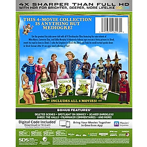 Shrek 4-Movie Collection - 4K Ultra HD + Digital [4K UHD]