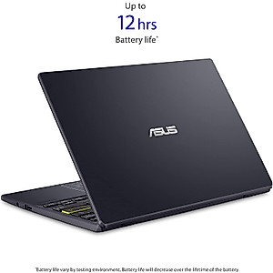2022 ASUS Laptop L210 11.6” Ultra Thin Student Laptop Computer, Intel Celeron N4020 Processor, 4GB RAM, 320 GB Storage, Windows 10 Home in S Mode with One Year of Office 365 Personal, Star Black