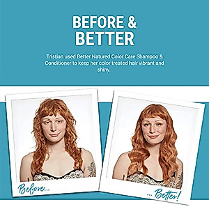 Better Natured Color Care Shampoo and Conditioner Set | Boost Radiance, Shine & Color Vibrancy | Color-Treated Hair | Vegan | Paraben Free | 10.1 Fl Oz