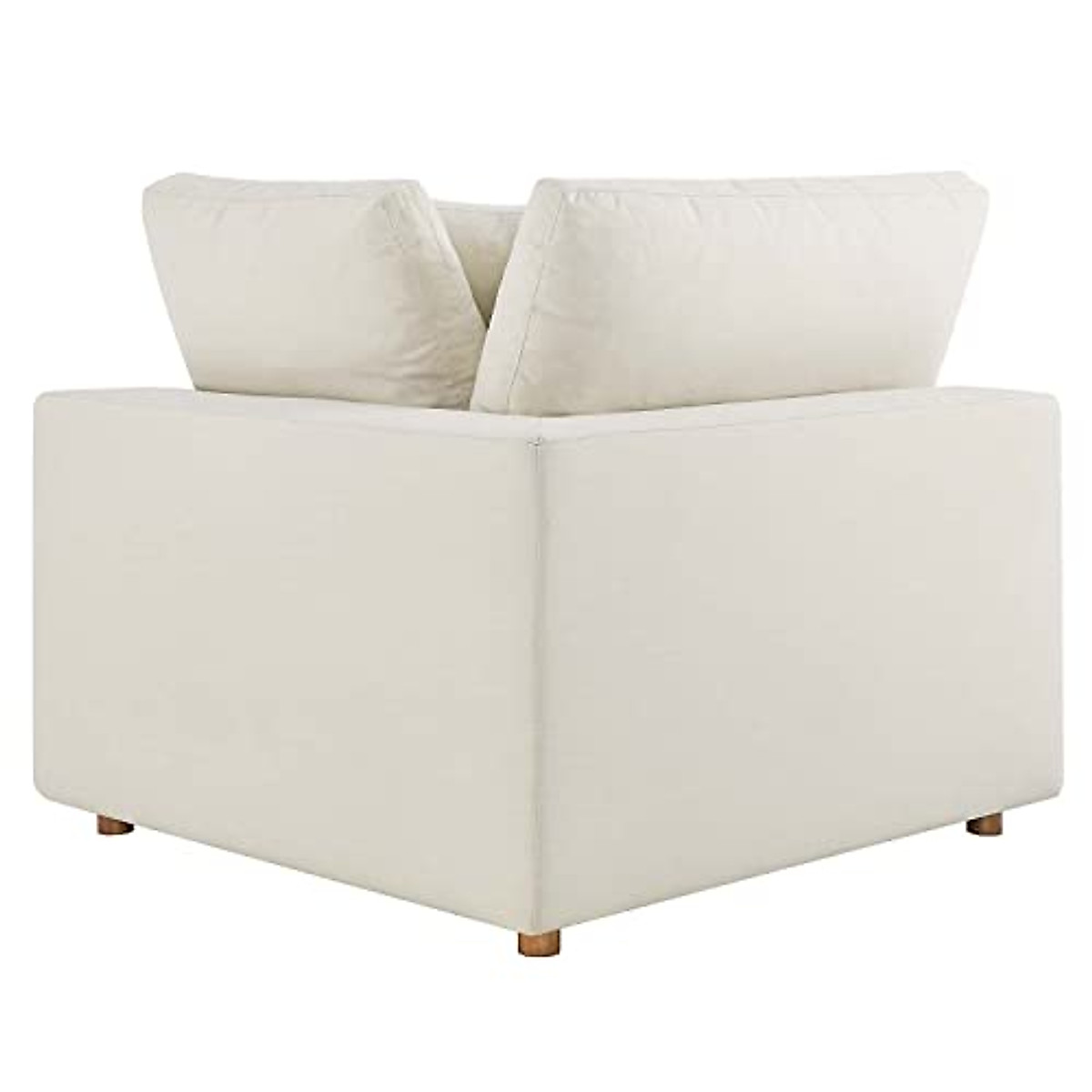 Modway Commix Modular Sofa, Loveseat sectional, Light Beige Fabric