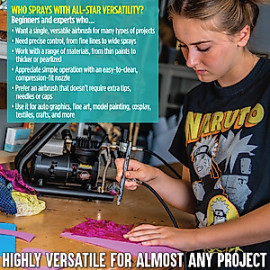 Iwata-Medea Eclipse HP CS Dual Action Airbrush Gun / Gravity Feed