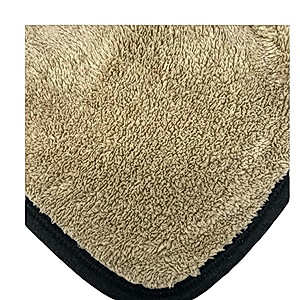 Nu Trendz Signature Southwest Design Sherpa Lined Throw Blanket 50"x 60" (tan)