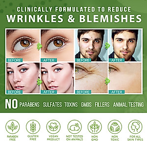 LILY SADO Green Tea Matcha & Avocado Face Mask - Organic Natural Vegan Facial Mask - Anti-Aging Antioxidant Defense Against Acne, Blackheads & Wrinkles for a Soft Glowing Complexion – 4 oz