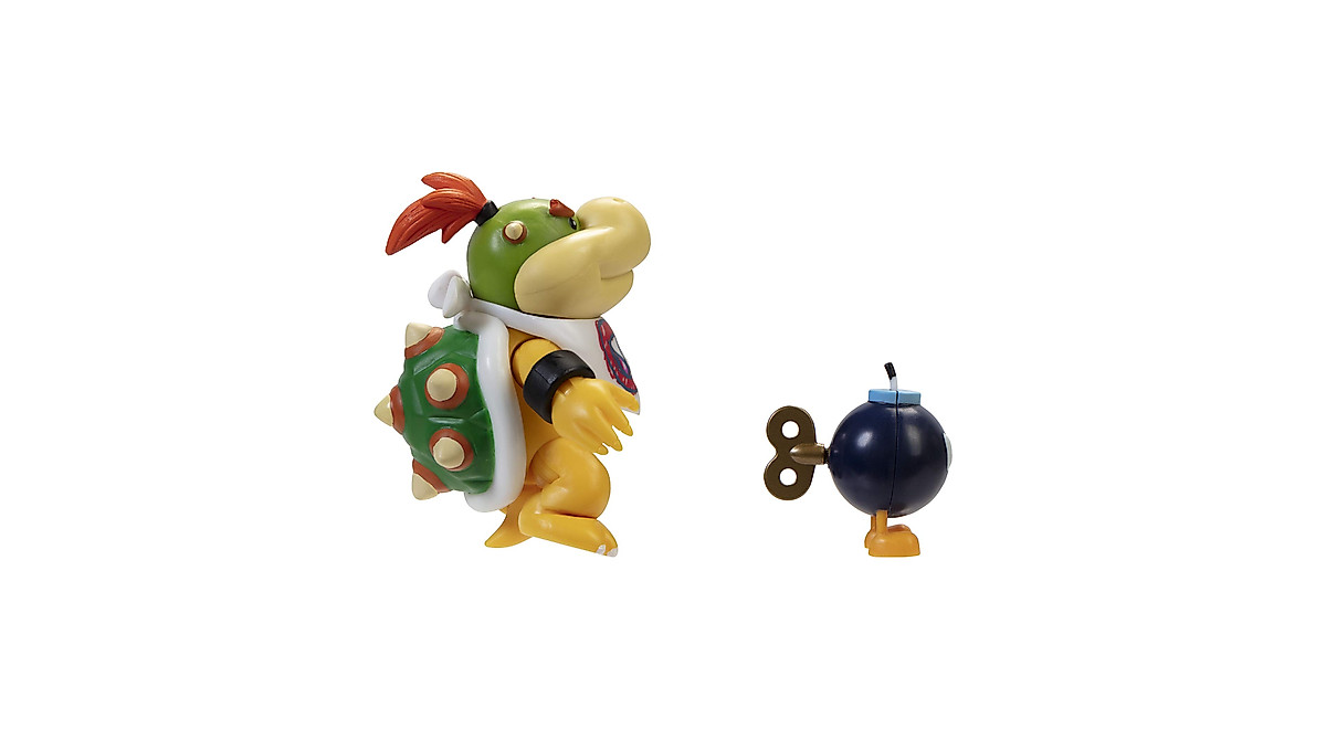 Super Mario Bowser Jr. Action Figure – Poseable Collectible Toy for ...