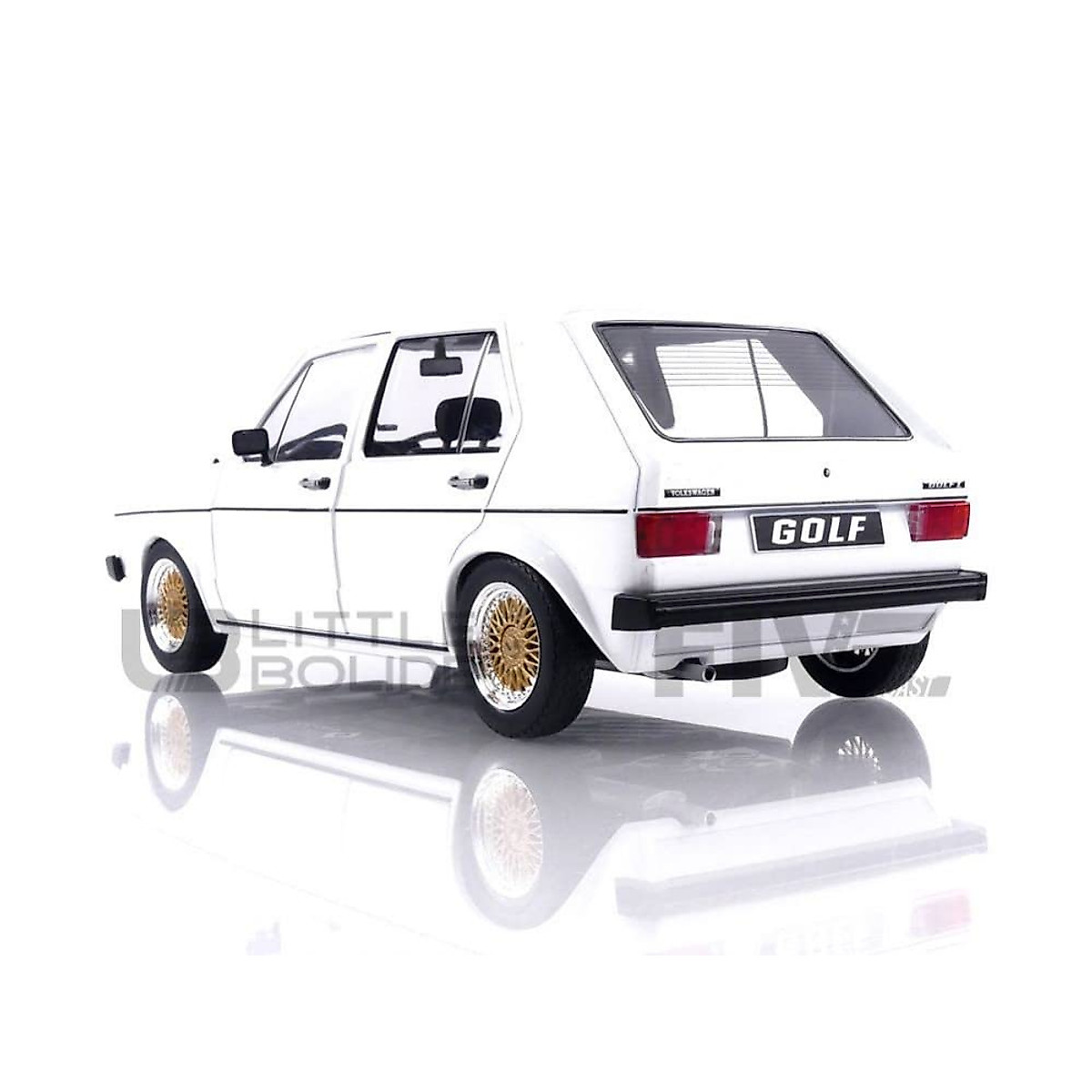 Solido 1800211 Miniature Collection Car, White Custom