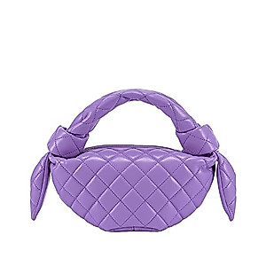 JW PEI Women's Croissant Top Handle Bag (Purple)