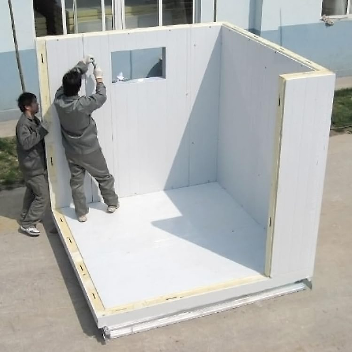 Kolice Commercial Cold Room Freezer Room Fruit Keep Fresh Refrigerators-530 Cubic Feet, Temperature:-8℉, Size:138"x79"x79", Al-In-One Design