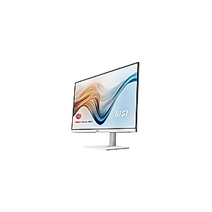 MSI Modern MD271PW, 27", 1920 x 1080 (FHD), IPS, 75Hz, TUV Certified Eyesight Protection, 5ms, HDMI, Displayport, USB C, Tilt, Swivel, Height Adjustable, Pivot