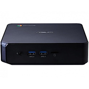 ASUS CHROMEBOX 3-N017U Mini PC with Intel Celeron, 4K UHD Graphics and Power Over Type C Port, Star Gray