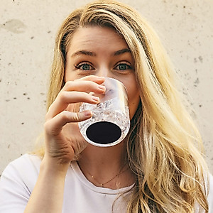 Mozeat Lens 20Pcs Rubber Bottoms for Tumblers 20 oz, Protective Anti-Slip Silicone Tumbler Bottoms with Adhesive, Tumbler Bumpers Rubber Tumbler Bottom for Skinny Sublimation Tumblers