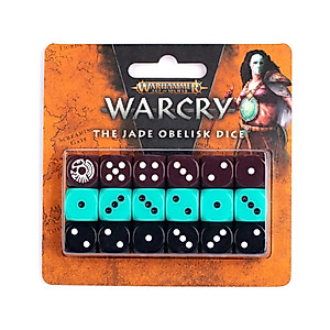 Warcry: The Jade Obelisk Dice (18)