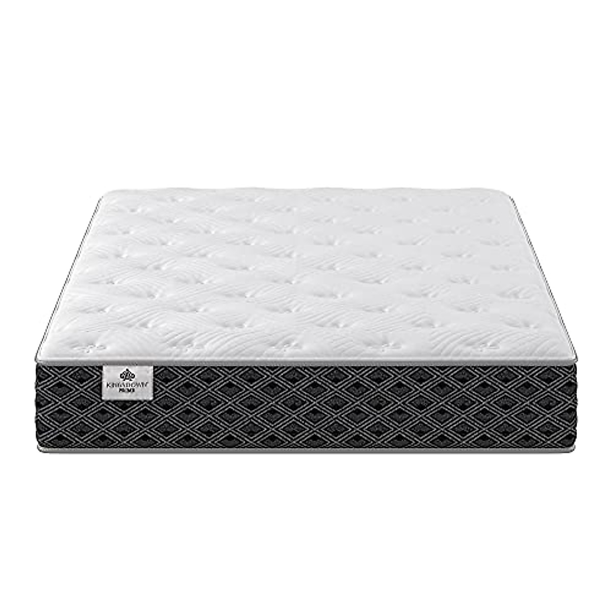 Kingsdown Cushion Firm Innerspring Mattress King, Cooling Gel Foam Layer Multi-Layered Comfort Cool Sleep Quilted Top Luxury Mattresses 12-Inch, Prime Owington