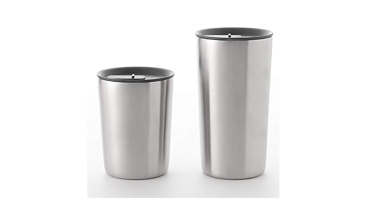 Muji Stainless Steel Tumbler 300ml - Durable Travel Mug for Coffee & Tea