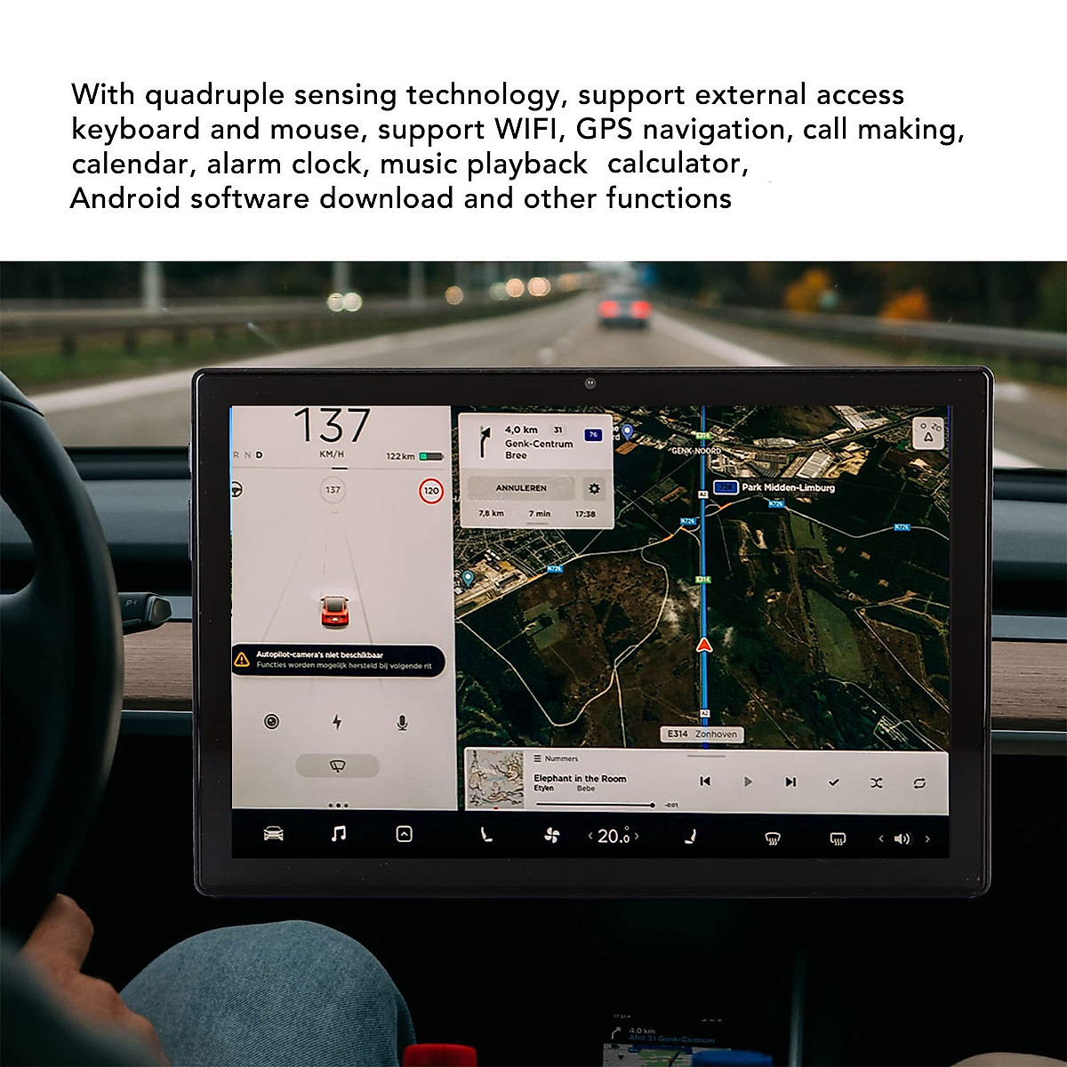 ciciglow Android Tablet 10.1 Inch, 1280x800 HD Android 8.1 Tablet, 4G Calling Tablet with 128GB Expand, Front 5MP Rear 13MP, 2GB RAM 32GB ROM, WiFi, Bluetooth, 5000mAh Battery (Blue)