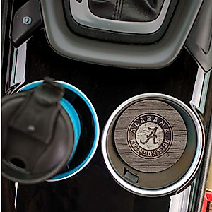 University of Alabama Crimson Tide NCAA Team Logo 2.75 x 2.75 Absorbent Ceramic Car Coasters Pack of 2