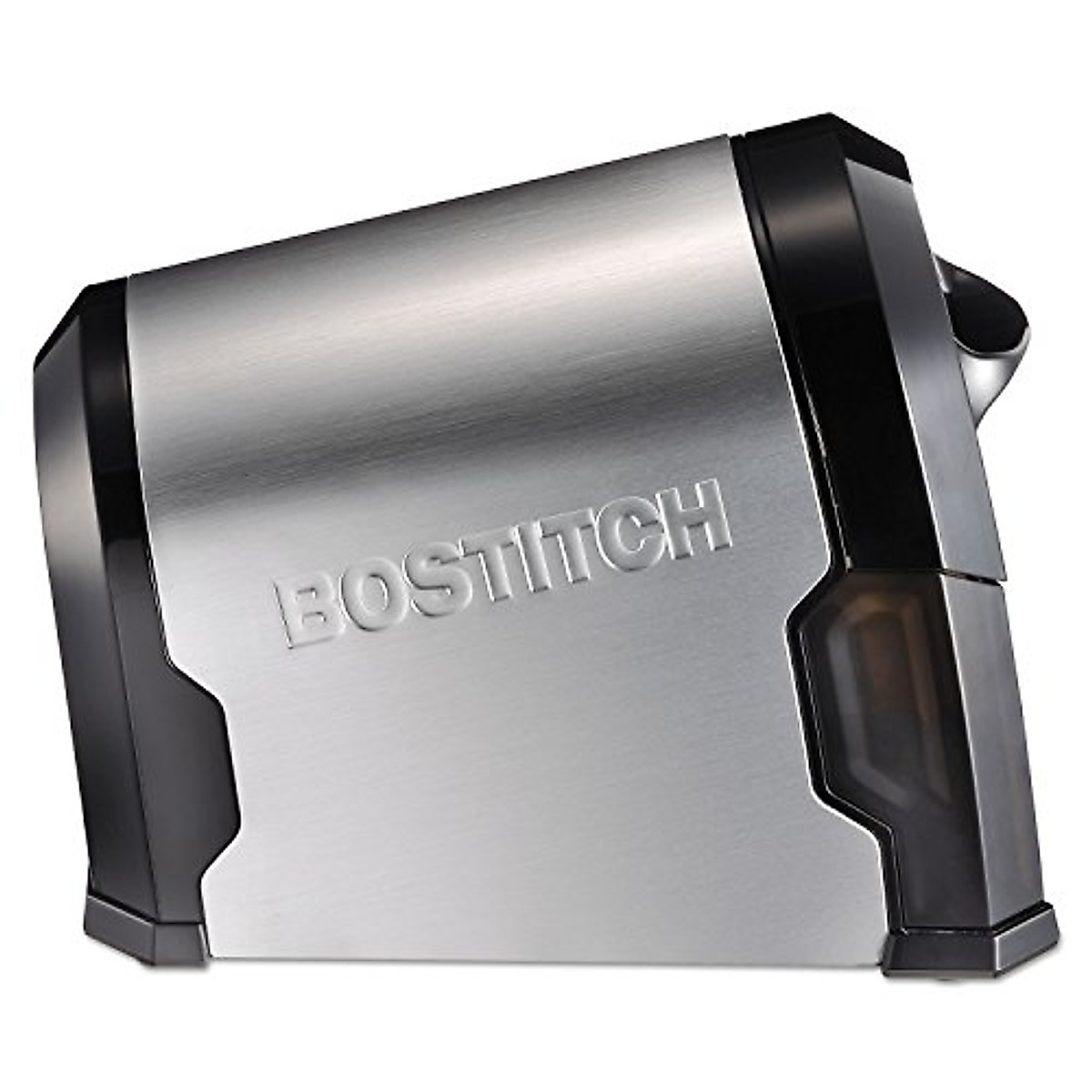 Bostitch Office SuperPro Glow Extra Heavy Duty Commercial Classroom Electric Pencil Sharpener with Replaceable Cutter Cartridge System, 6-Hole, Silver/Black (EPS14HC)
