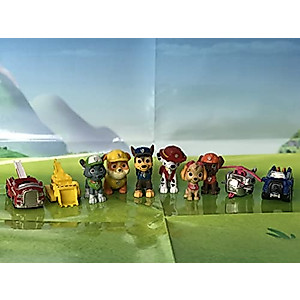 Paw Patrol My Busy Books - Storybook, 10 figurines, playmat