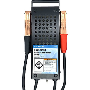 Q-TECH Battery Load Tester 100 Amp 6/12V with Metal Switch