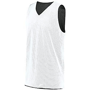 Augusta Sportswear Youth Tricot Mesh Reversible 2.0 Jersey M Black/White