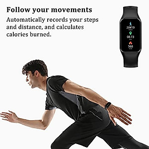 Smart Watch for Men Women - Oximeter (SpO2) Calorie Pedometer, Sleep and Heart Rate Monitor, 24 Sports Modes 1.47 Inch HD Screen, iP68 Waterproof, Fitness Tracker Compatible with Android and iOS Phone