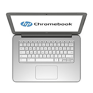 HP Chromebook 14 Snow White with NVIDIA Tegra K1 processor , 2GB RAM, 16GB SDD (Renewed)