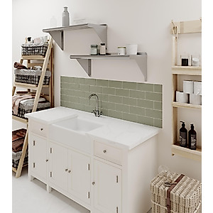 12" X 30" Stainless Steel Wall Shelf | NSF Certified Metal Shelving