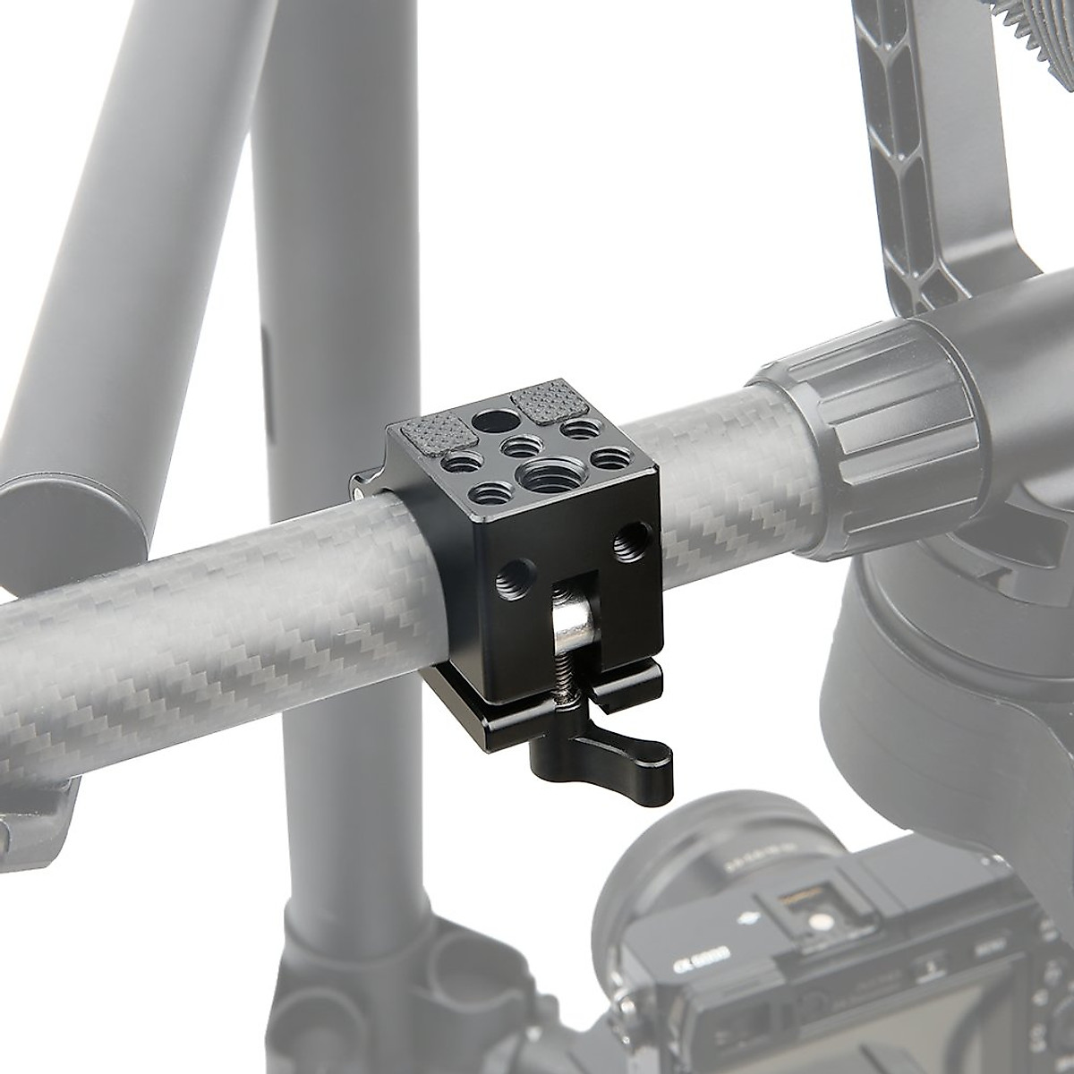 NICEYRIG 25mm Rod Clamp with 1/4 3/8 Thread for DJI Ronin M MX Freefly MOVI Gimbal Stabilizer System - 101