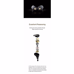 Moondrop JIU Earphone DSP 10mm High-Performance Dynamic IEMs MEMS Microphone USB-C Port in-Ear Earphone