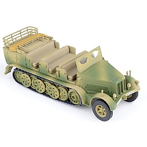 Corgi Diecast Sd Kfz 7 Krauss-Maddei Medium Towing Half-Track 1:50 Military Legends WWII Display Model AA60013 (CC60013)