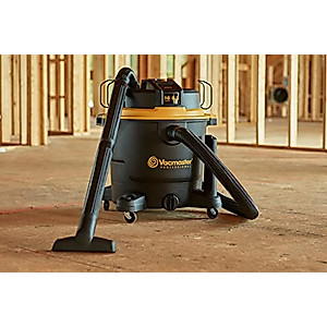 Vacmaster Professional - Wet/Dry Vac, 16 Gallon, Beast Series, 6.5 HP 2-1/2" Hose (VJH1612PF0201), Black