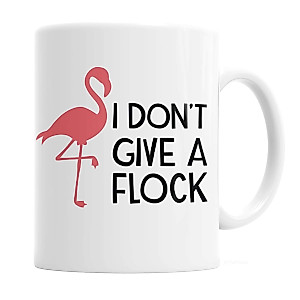 Pink Flamingo Coffee Mug 11 ounce Funny Gift