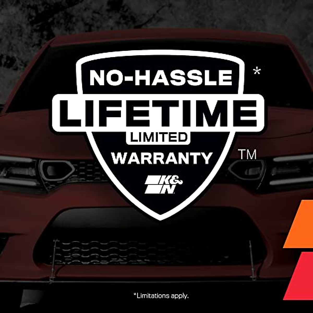 K&N Engine Air Filter: Increase Power & Towing, Washable, Premium, Replacement Air Filter: Compatible with 2017-2019 Ford Truck Super Duty V8 (F250, F350, F450, F550), E-0644