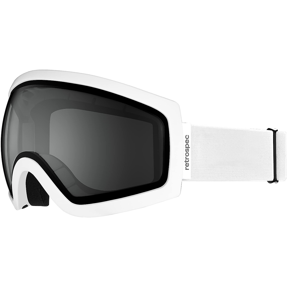 Retrospec Traverse Ski Goggles for Men and Women UV Protection, Over Glasses Anti-Fog, Scratch Resistant Snow Goggles for Skiing and Snowboarding