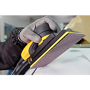 Mirka Abranet Net Sheets / 2.75 x 8 inch/Assortment 1 of each Grit 80, 100, 120, 150, 180, 220, 320, 400, 600 / Mesh sandpaper sanding Sheet Hook and Loop / 9 pcs / ‎9A-150-APRP