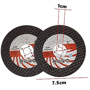 Angle Grinder 3” Grinders Power Tools 12 V Cordless Electric Grinder Handheld Grinding Machine with 2x Cutting Disc 2x Battery for Cutting Polishing Grinding Tile Wood Stone Metal