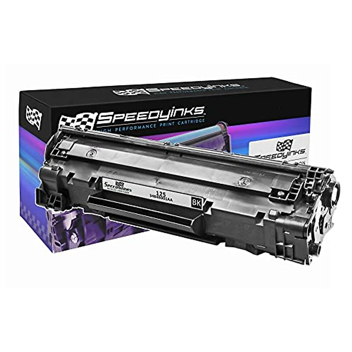Speedy Inks Compatible Toner Cartridge Replacement for Canon 125 | 3484B001AA (Black)