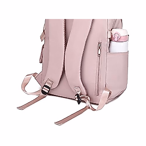 Acmebon Girl Roomy Fashion Laptop Backpack Casual Daily Backpack for Women Purple