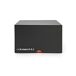 WEIDIAN Fanless Mini PC Industrial Win 11 Pro Celeron J4125 8GB RAM 128GB SSD, 2*COM RS232, 2*Gigabit LAN, 2*Displays HD VGA Small Desktop PC Computer for Industrial Business Office Auto Power On