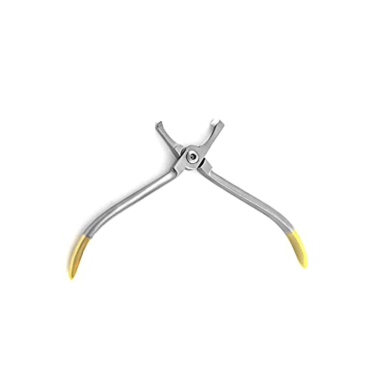 QWORK Orthodontic Bracket Removing Pliers, Stainless Steel Molar Band Remover, Forceps Dental Surgical Instrument Bracket Tools, Used for Bracket, Bands, Wire