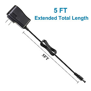 12V AC Power Cord Fit for WD Western Digital My Book Essential External Hard Drive HDD Power Supply