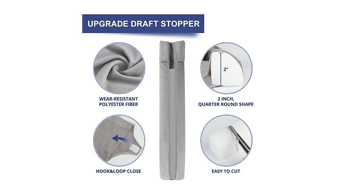 HADOR 36" Door Draft Stopper - Energy Efficient & Durable