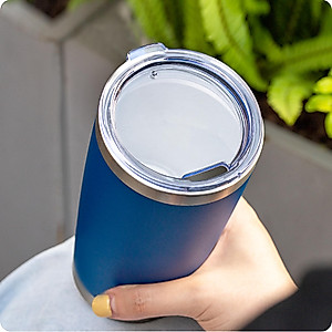 Prurex 2 Pack 20 ozTumbler Lid for Yeti Rambler,Old Style Rtic and More Travel Mugs, Splash Proof Replacement Lid for 3.2" Inner Diameter Tumblers